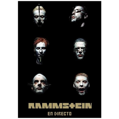 Плакат, постер на бумаге Rammstein/Рамштайн. Размер 60 х 84 см