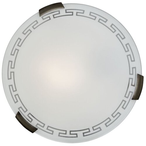 Настенно-потолочный светильник Сонекс Greca 261, E27, 200 Вт, кол-во ламп: 2 шт., цвет арматуры: бронзовый, цвет плафона: белый