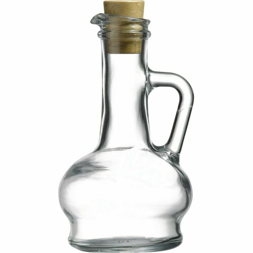 Бутылка-графин масло/уксус Pasabahce 260мл, 87х87х155мм, прозрачное стекло