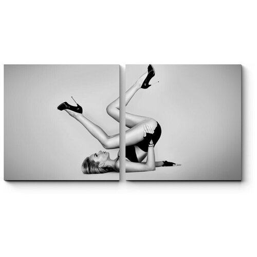 Модульная картина Веселая гимнастика 170x85