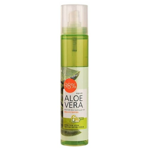 Мист для тела успокаивающий Welcos Kwailnara Aloevera Moisture Real Soothing Gel Mist 125мл.