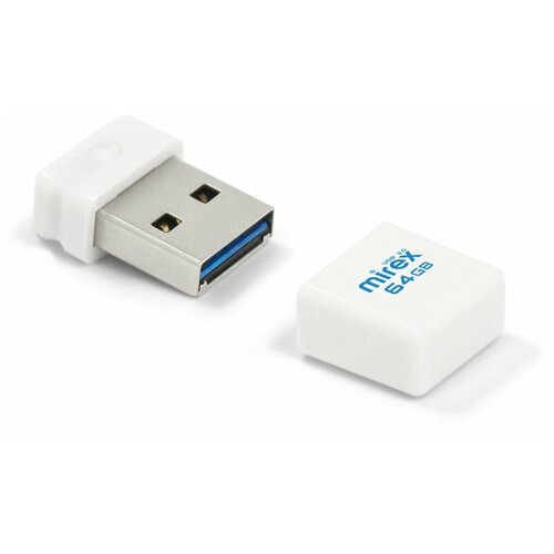 USB Flash Drive 64Gb - Mirex Minca White 13600-FM3MWT64
