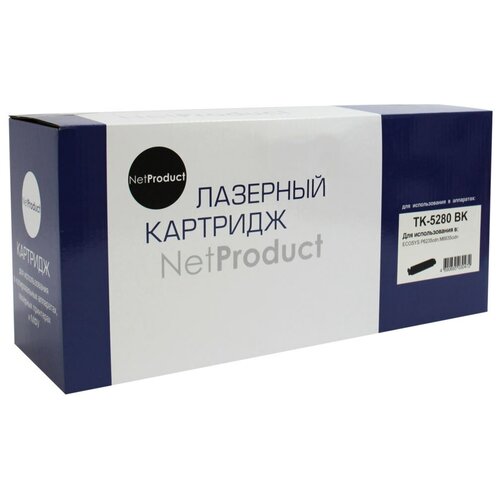 Тонер-картридж NetProduct (N-TK-5280BK) для Kyocera ECOSYS P6235/M6235/M6635, Bk, 13K