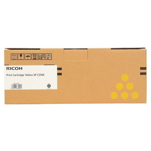 Картридж лазерный Ricoh SP C250E (407546) жел. для SP C250DN/SF