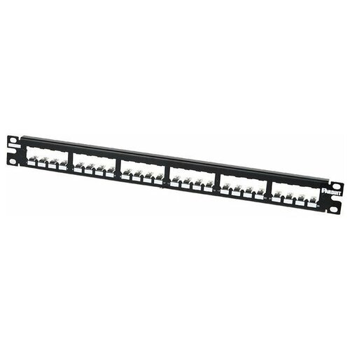 Патч-панель наборная Panduit CP24BLY 19" 1U 24xRJ45 FTP