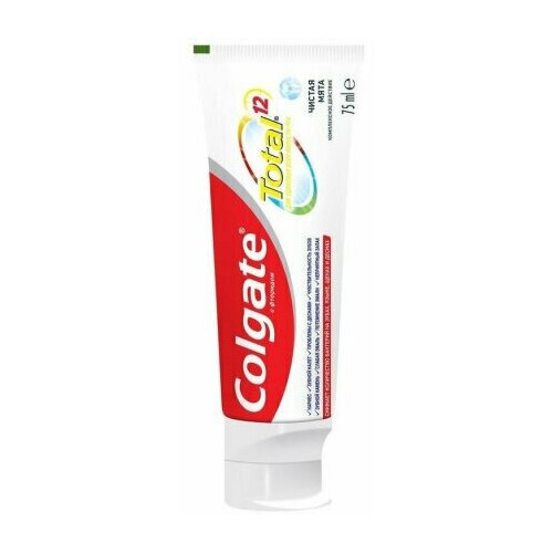 Colgate, зубная паста Total, чистая мята, 75 мл