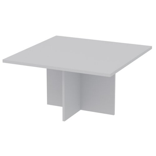 Столик Меб-фф Офисный стол СТК-15 цвет Серый 80/80/43 см