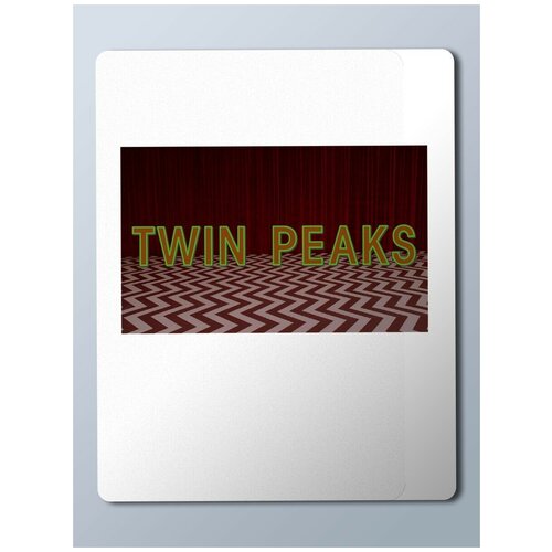Коврик для мыши с принтом Сериал Твин Пикс Дэвид Линч, Лора Палмер, twin peaks, артхаус - 23732