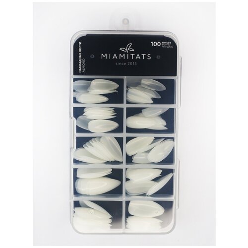MIAMITATS Накладные ногти-типсы 100 шт Almond