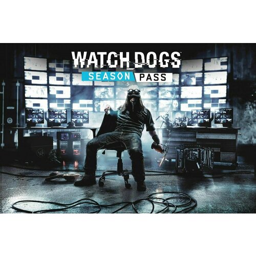 Плакат, постер на бумаге Watch Dogs/Сторожевые псы. Размер 21 на 30 см