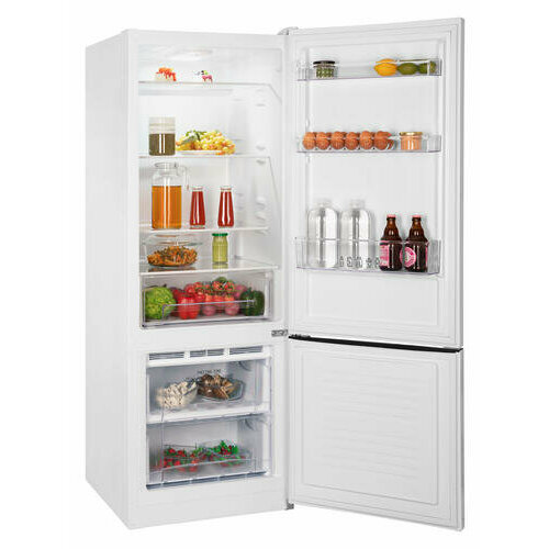 Холодильник с морозильником Nordfrost NRB 122 W белый