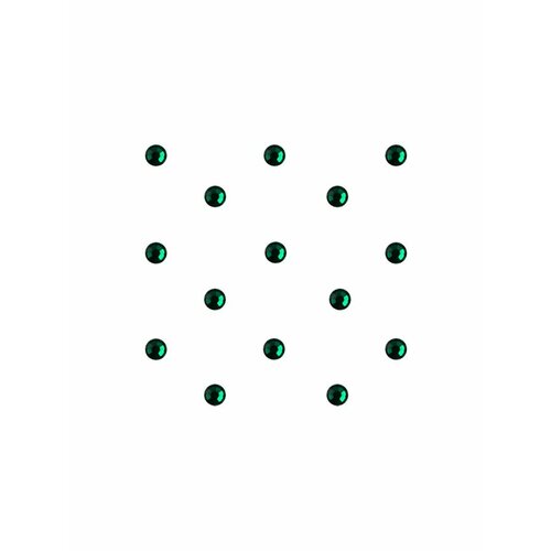 Стразы цветные Swarovski, SS4, 100шт, 010, IRISK, Д006-02-02