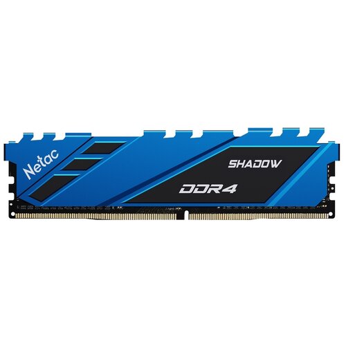 Оперативная память Netac Shadow 8 ГБ DDR4 3600 МГц DIMM CL18 NTSDD4P36SP-08B