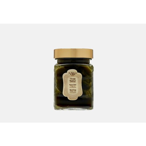 Черное мыло для лица и тела c аргановым маслом и эвкалиптом black soap with argan oil