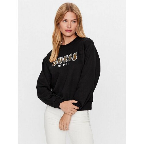 Свитшот GUESS, размер M [INT], черный