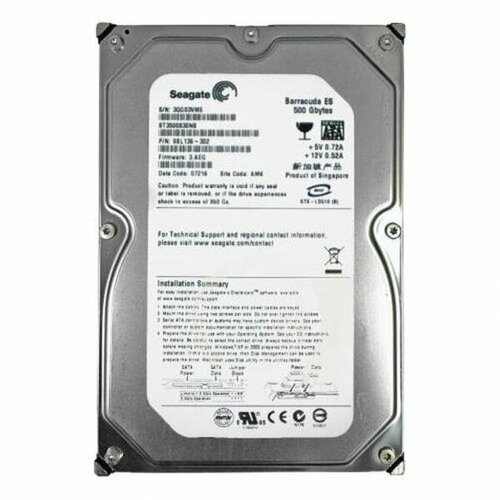 Жесткий диск Seagate ST3500830NS 500Gb SATAII 3,5" HDD