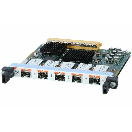 Модуль Cisco SPA-5X1GE-V2 LANх5 1000Base-X SFP для Cisco 7600