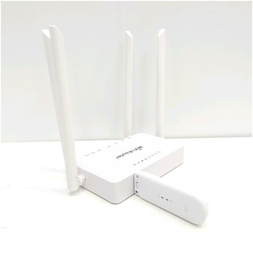 Комплект Интернета Standart v.1 3G \ 4G Модем ZTE 79(U)-PRO + Wifi ротуер LTE MiMO под Безлимитный Интернет для Дома Дачи Офиса