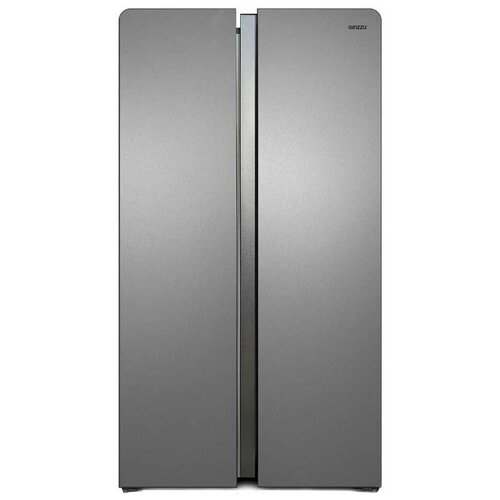 Холодильник Side by Side Ginzzu NFK-615 серебристый