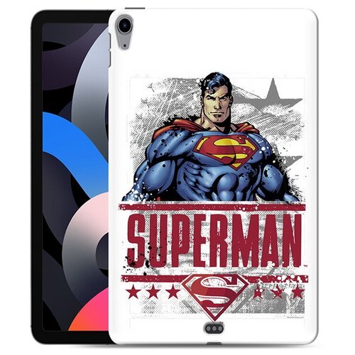 Чехол задняя-панель-накладка-бампер MyPads рисунок супермен для iPad Air 4 10.9 (2020)-A2316/A2324/A2325/A2072 противоударный