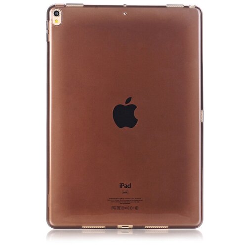 Чехол силиконовый для планшета Apple iPad Air 4 10.9" (2020), полупрозрачный черный