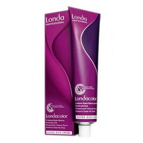 Londa Professional Стойкая крем-краска Londacolor Creme Extra Rich, 3/6 темный шатен фиолетовый, 60 мл