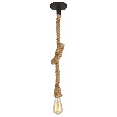 Потолочный светильник Lussole Loft Cornville LSP-8574, E27, 40 Вт, кол-во ламп: 1 шт., цвет: черный