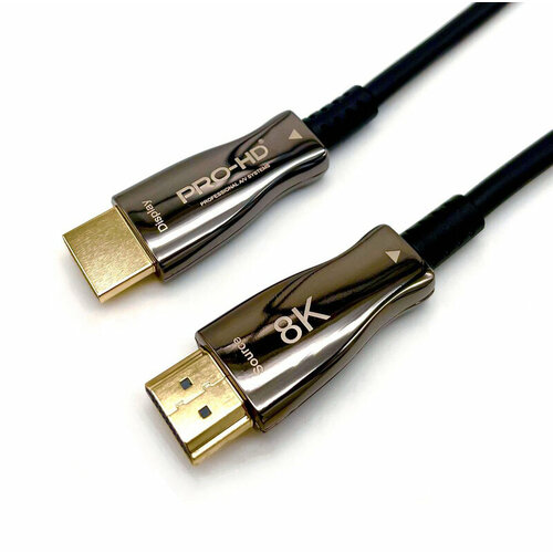 HDMI кабель оптический 2.1 Pro-HD Optical Fiber 8K-4K HDR 40 метров