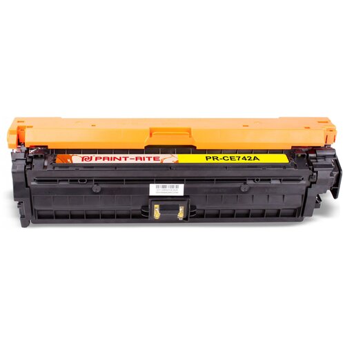 Картридж лазерный Print-Rite TFHAN7YPU1J PR-CE742A CE742A желтый 7300стр. для HP LJ CP5220CP5221CP52