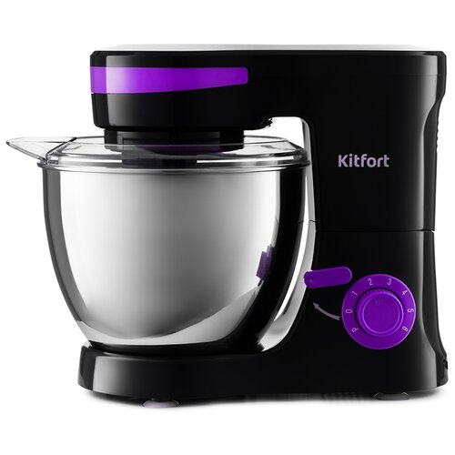 Kitfort KT-3044, 1000 Вт, черный/фиолетовый