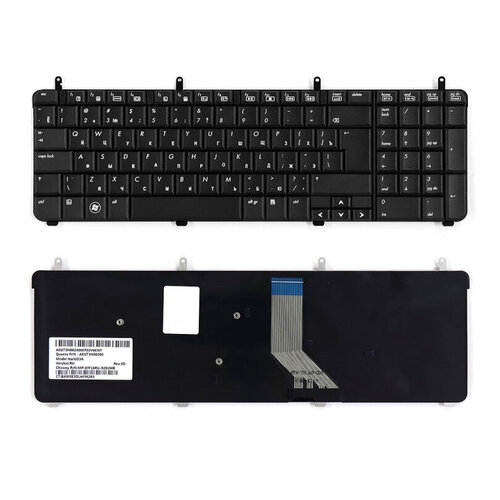 Клавиатура для ноутбука HP Pavilion dv7-3028ca черная