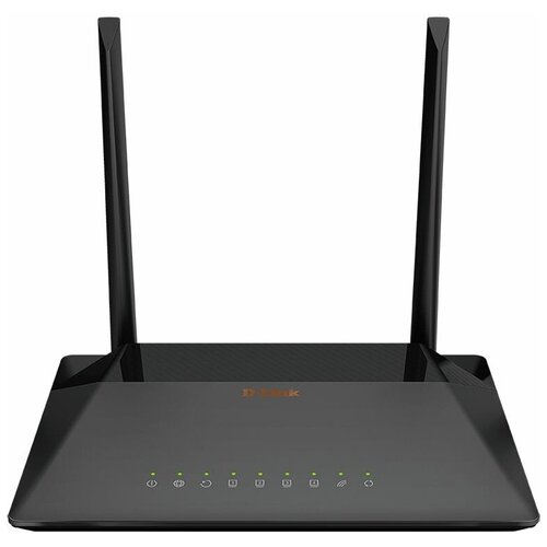 Маршрутизатор D-Link DSL-224 VDSL2/ADSL2+ N300 Wi-Fi Router, 4x100Base-TX LAN, 2x5dBi external antennas, Annex A, DSL port, Ethernet WAN support