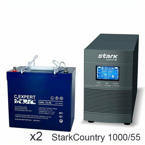 Stark Country 1000 Online, 16А + ETALON CHRL 12-55