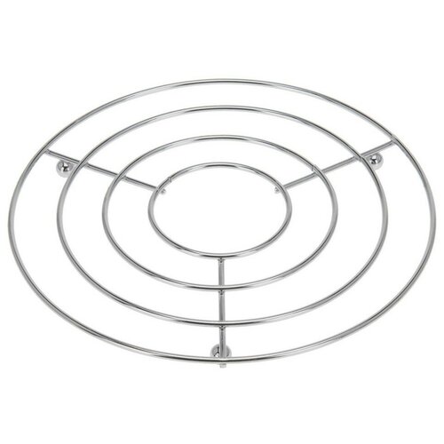 Подставка под горячее 20*1.5см из хромированной стали