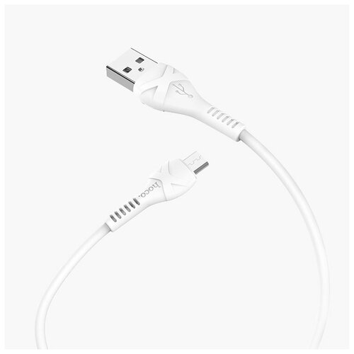 Кабель HOCO X37 Cool power (USB - micro-USB) белый