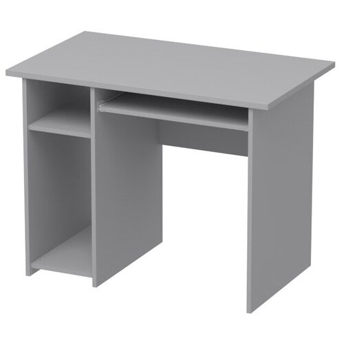 Стол для компьютера Меб-фф Компьютерный стол СК-16Л цвет Серый 100/60/76 см