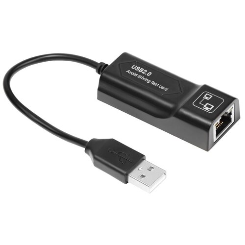 Конвертер-переходник USB 2.0 -> LAN RJ-45 Ethernet Card адаптер GCR серия Greenline