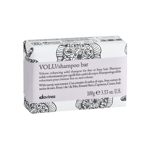 DAVINES SPA (Италия) Шампунь твёрдый для придания объема волосам / Volu Shampoo Bar 100 г