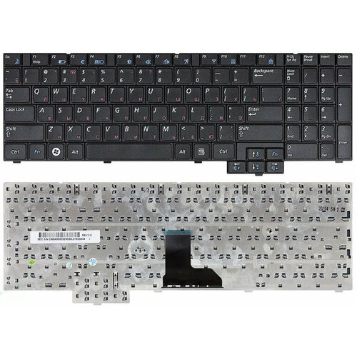 Клавиатура для ноутбука Samsumg R530-JS05NL черная