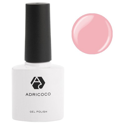 ADRICOCO гель-лак для ногтей Gel Polish, 8 мл, 40 г, 044 розовый пион