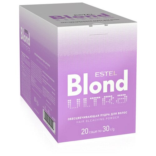 Estel Обесцвечивающая пудра для волос Estel Only Ultra Blond, 30гр UB/30, 3 шт.