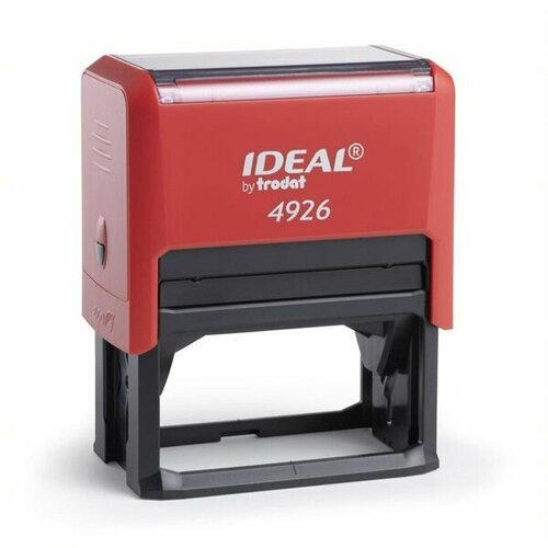 IDEAL 4926 Автоматическая оснастка для штампа (штамп 75 х 38 мм.), Красный