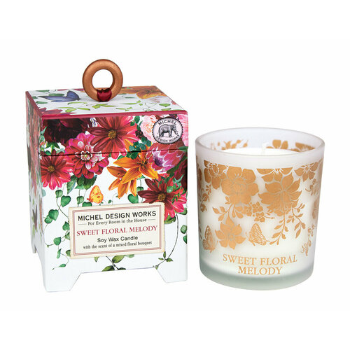 Свеча ароматическая Michel Design Works Sweet Floral Melody Soy Wax Candle