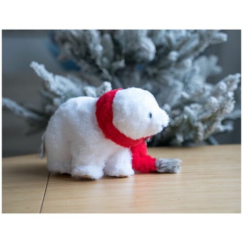 Новогодняя фигурка полярный мишка, 21х14 см, Koopman International YZY000180