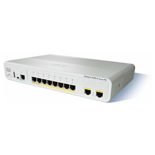 Коммутатор CISCO WS-C2960CPD-8PT-L