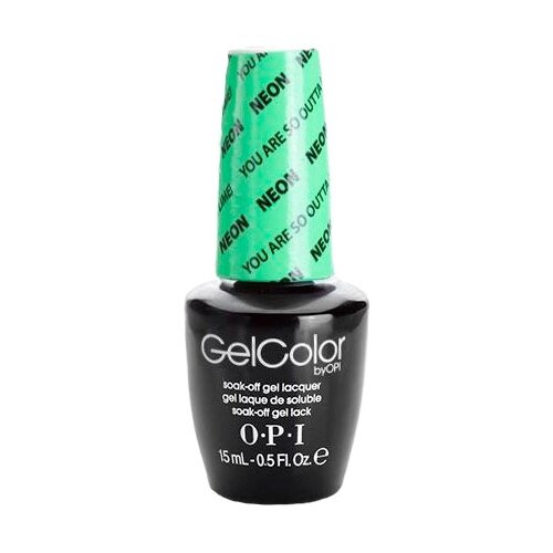 OPI Гель-лак GelColor, 15 мл, You So Outta Lime
