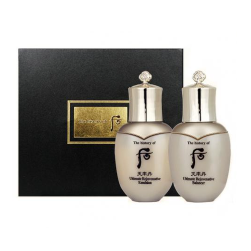 Набор миниатюр антивозрастной восстанавливающий THE HISTORY OF WHOO Cheonyuldan Ultimate Rejuvenating 2 Set 25ml+25ml