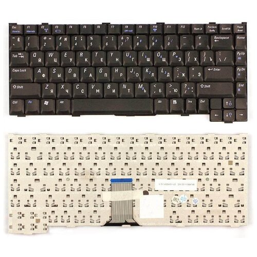 Клавиатура для ноутбука Dell 0D8883 русская, черная