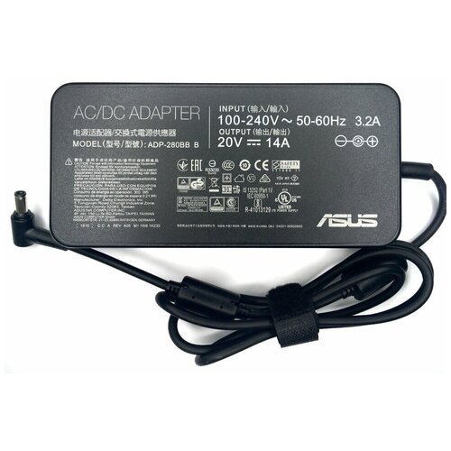 Блок питания для ноутбука Asus 20V 14A (6.0-3.7) 280W