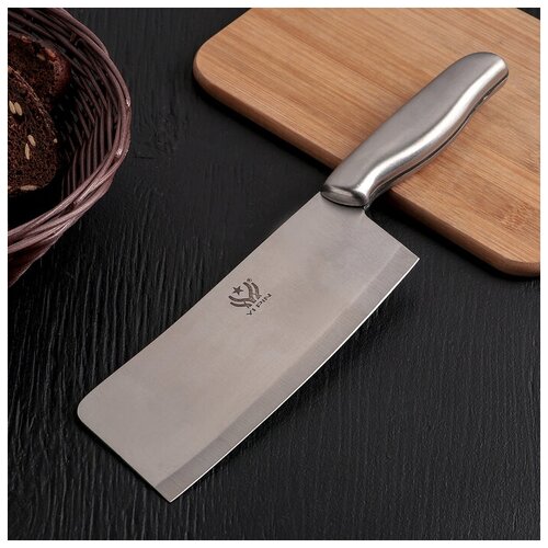 Нож кухонный «Металлик», лезвие 17 см, тесак